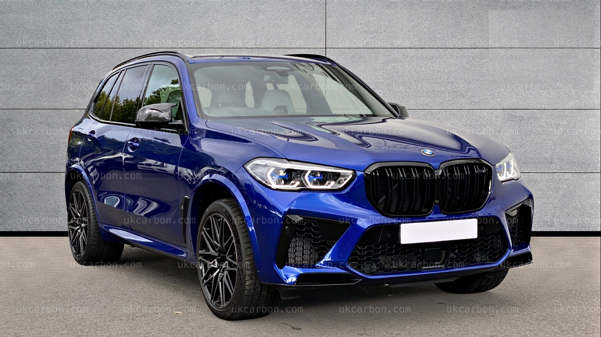 BMW X5 X5M Gloss Black Front Grille Replacement M Performance G05 by U
