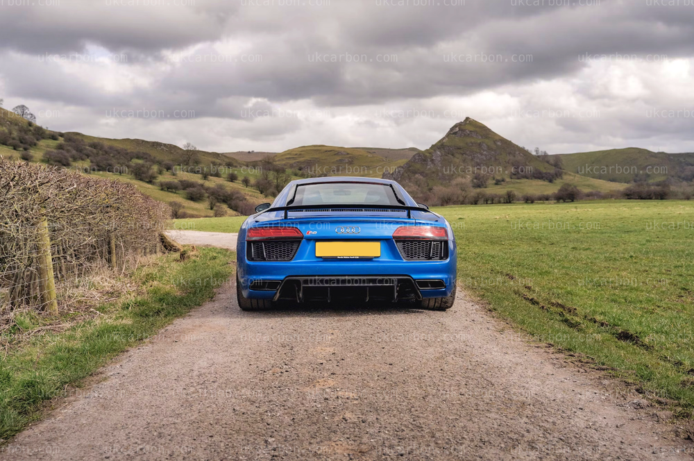 Audi R8 Spoiler OEM Style Gen 2 Coupe Carbon Fibre 2014 - 2020 | UKCarbon