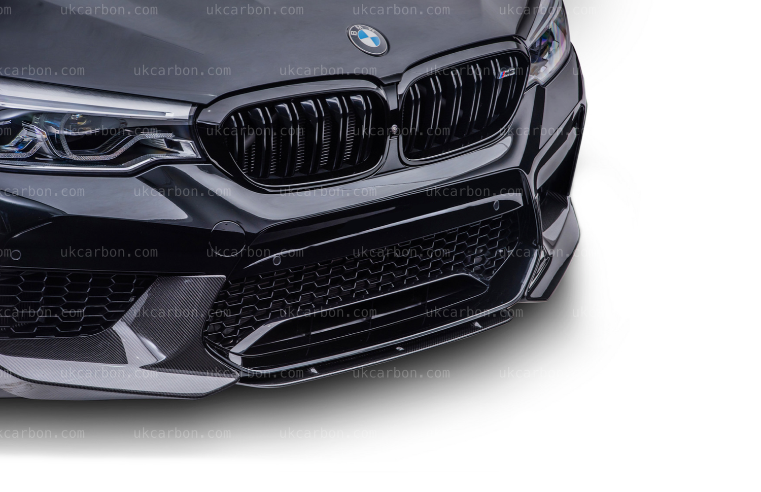 BMW M5 Carbon Splitter Lip M Performance Body Kit Front Bumper F90 by ...