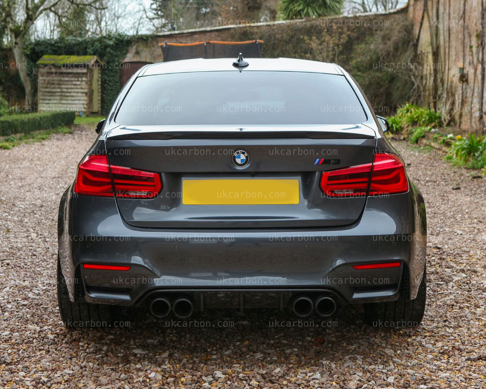 BMW M3 Carbon Spoiler M Performance Rear Boot Fibre F80 MP Kit by ...