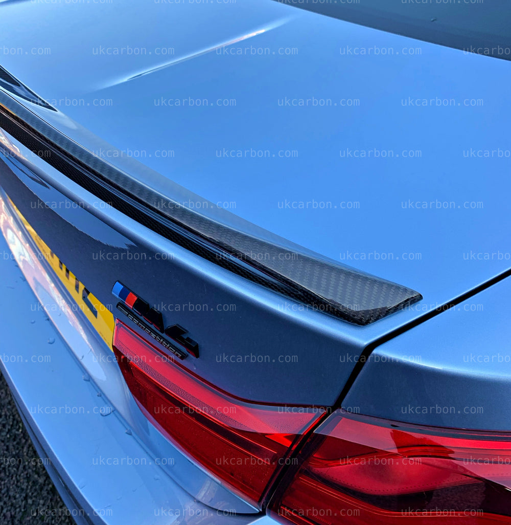 BMW M4 Carbon Spoiler CS Style M Performance Fibre Competition F82 by ...