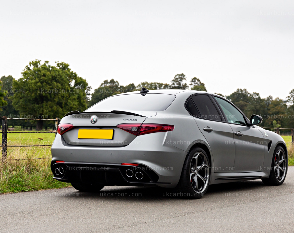 Alfa Romeo Giulia Carbon Fibre Spoiler by UKCarbon | UKCarbon