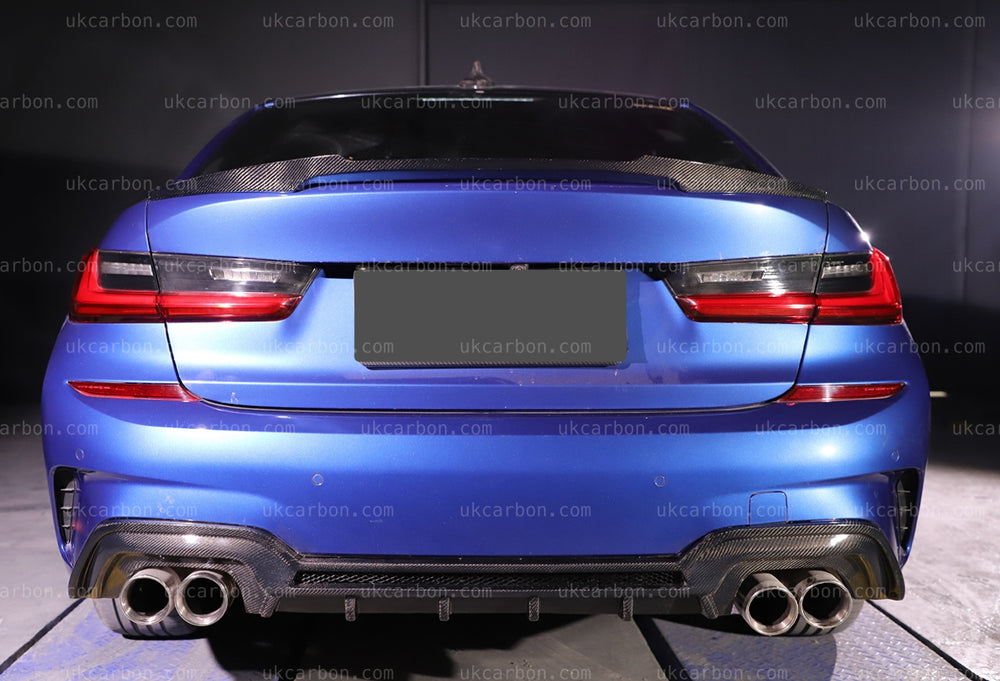 BMW 3 Series Carbon Spoiler M Performance M3 Style Fibre Boot G20 by ...