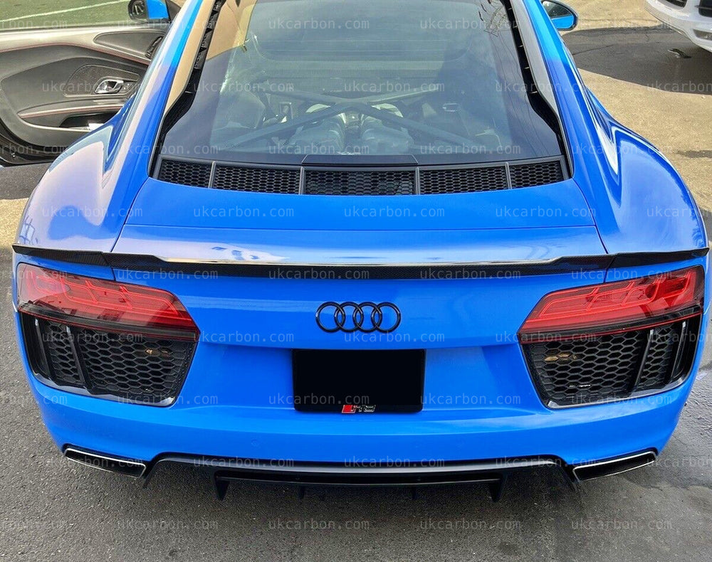 Audi R8 Spoiler Gen 2 Coupe Carbon Fibre Boot Wing 2016-2020 | UKCarbon