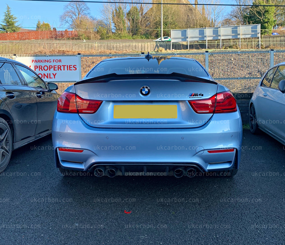 BMW M4 Carbon Spoiler M Performance Boot Lid Fibre Coupe F82 by ...