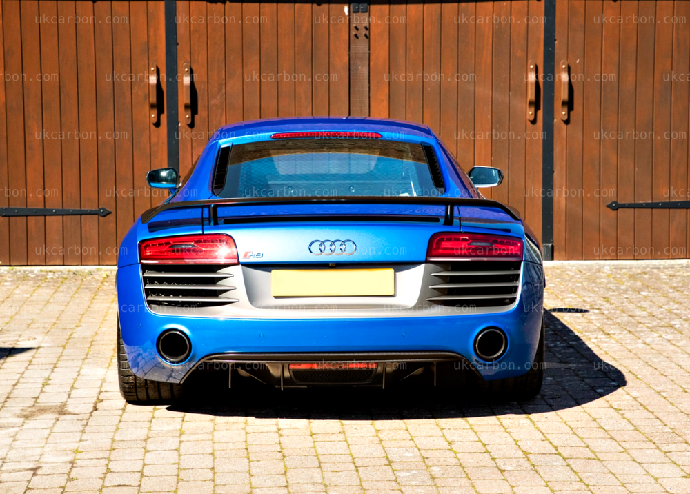 Audi R8 Gen 1 V8 V10 Carbon Fibre Rear Wing Spoiler OEM Style 2008 ...