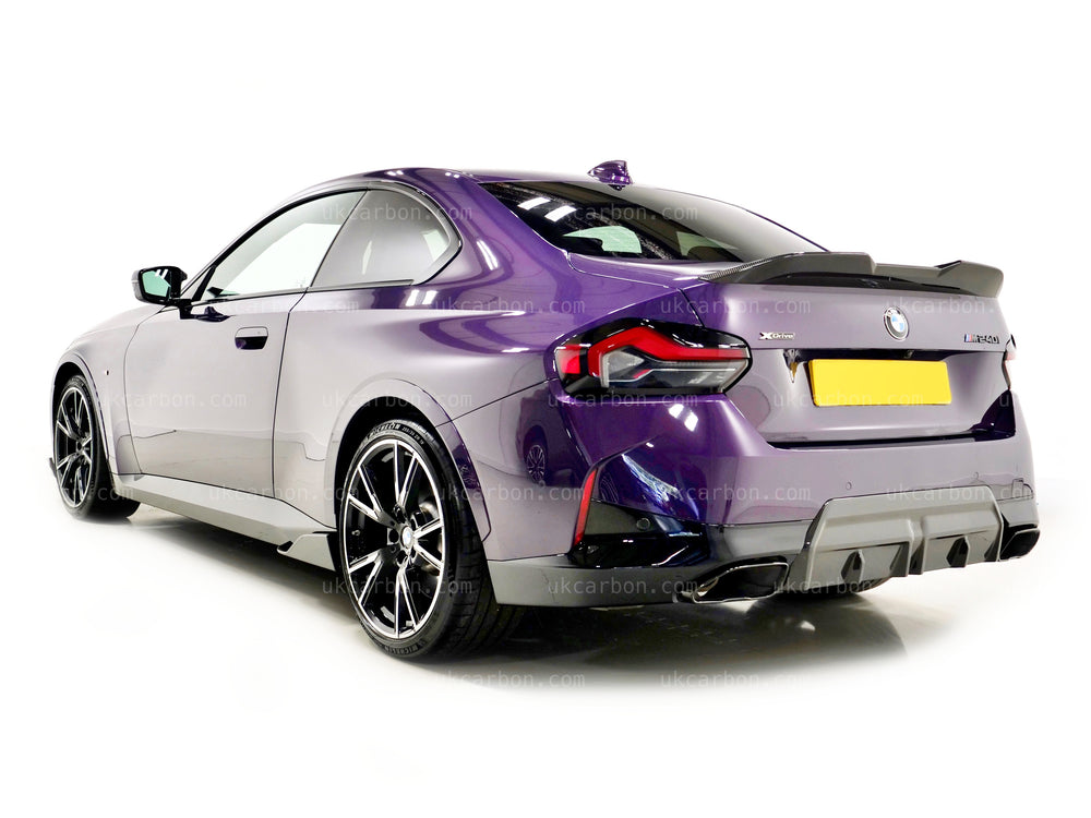 BMW 2 Series M240i Spoiler G42 Carbon Fibre Front Body Kit by UKCarbon ...