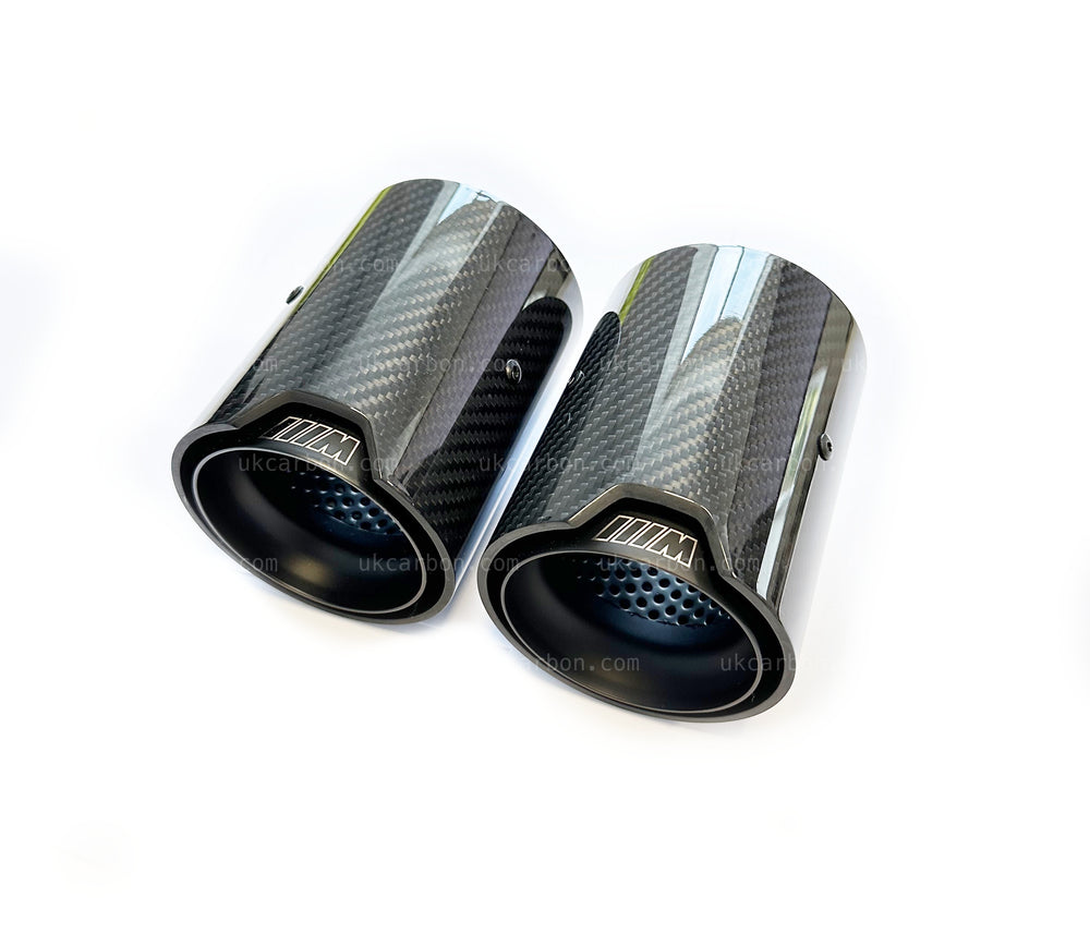 BMW M Performance Exhaust Tip Carbon Fibre M335i M340i M435i M440i by ...