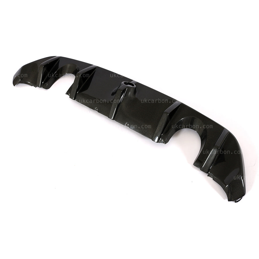 Ford Focus RS Diffuser Real Carbon Fibre Rear Bumper Kit MK3 16-18 by ...