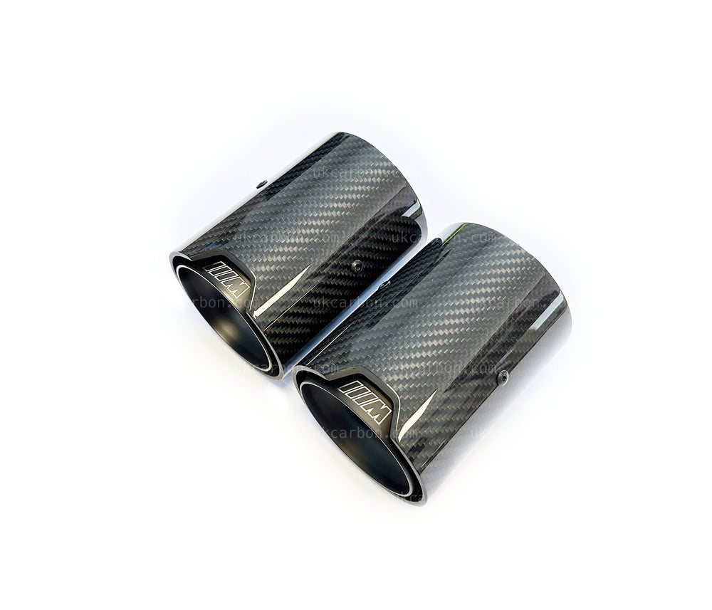 BMW M Performance Exhaust Tip Carbon Fibre M335i M340i M435i M440i by ...