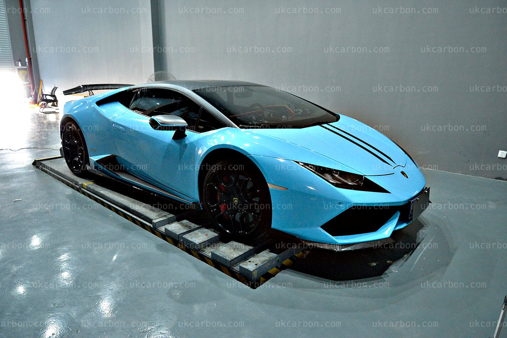 Lamborghini Huracan Splitter Carbon Fibre Front Bumper Lip Kit | UKCarbon